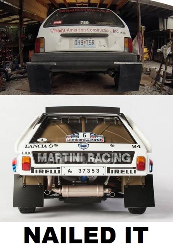 Rally car mud flaps | Know Your Meme