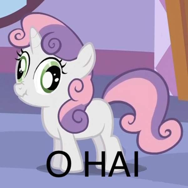 O Hai | My Little Pony: Friendship is Magic | Know Your Meme
