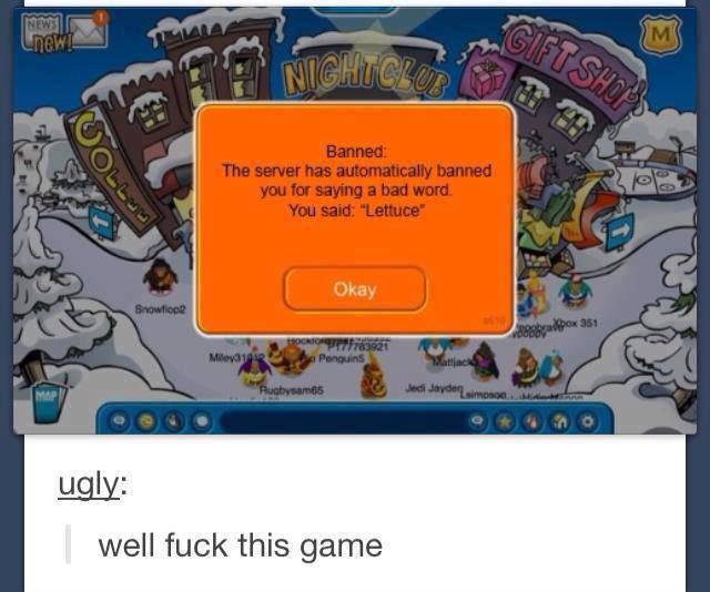 [Image - 598374] | Fake Club Penguin Bans | Know Your Meme