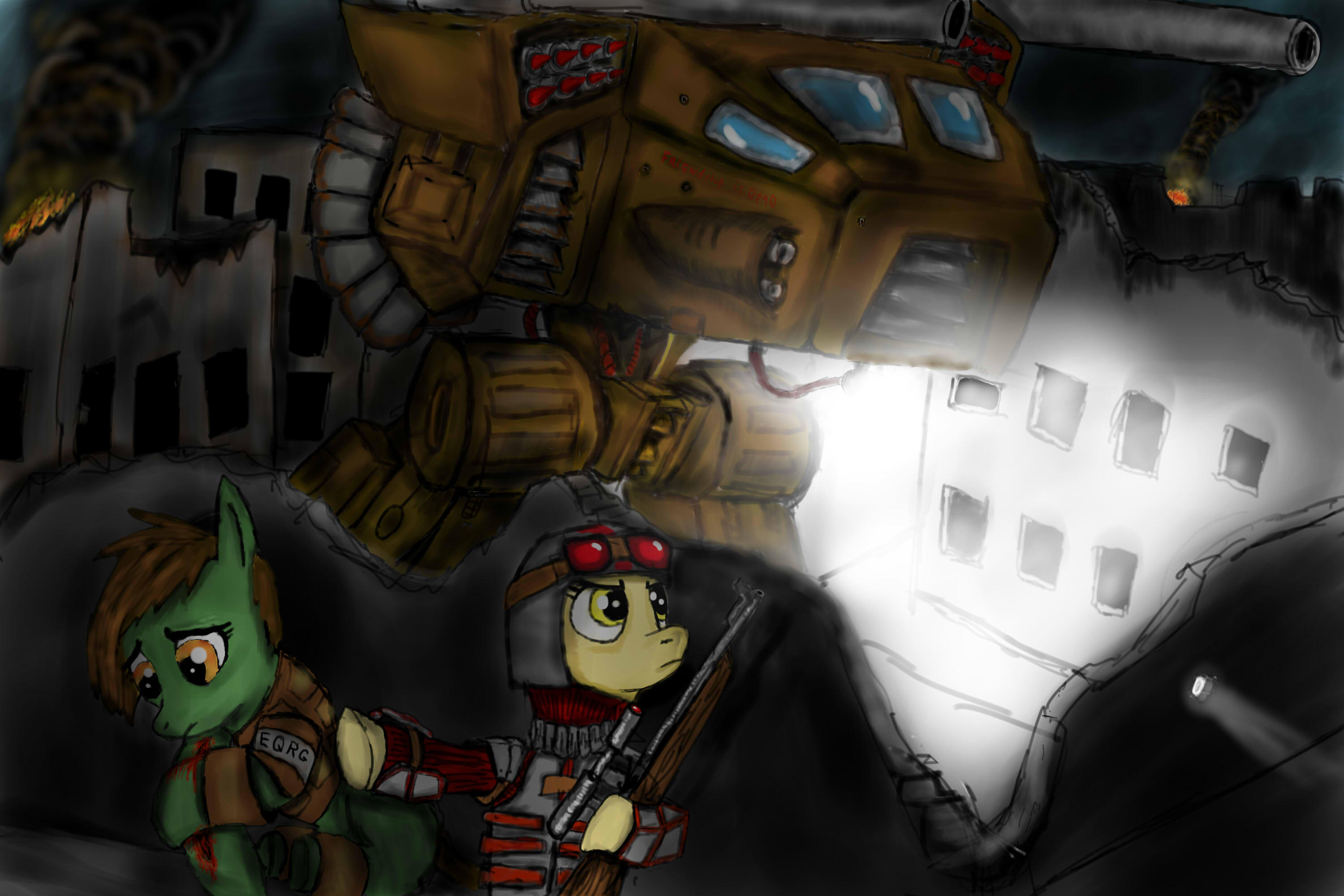 mech pony by ~mrepicpony | BattleTech | Know Your Meme