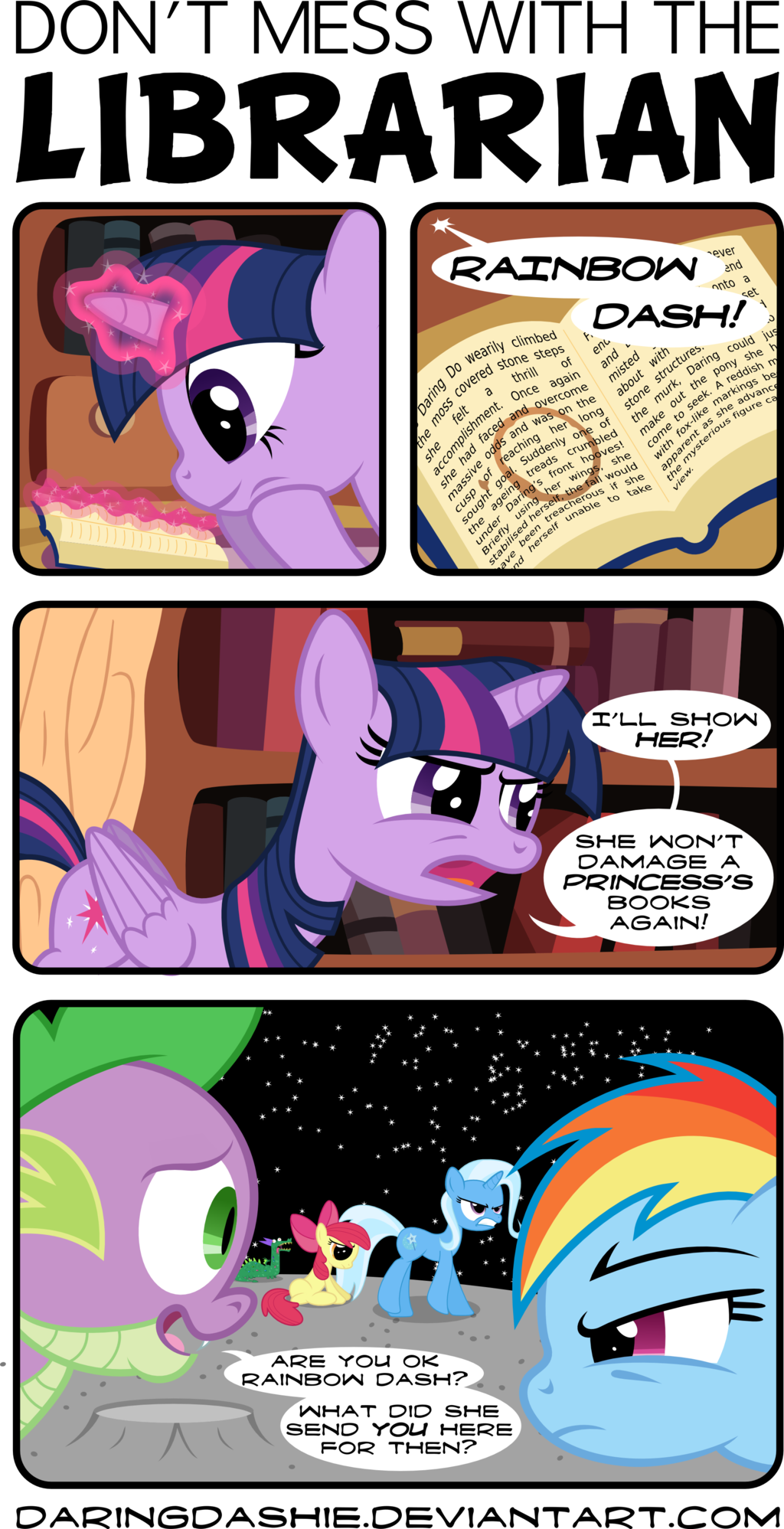 Don't Mess With The Librarian | My Little Pony: Friendship is Magic ...