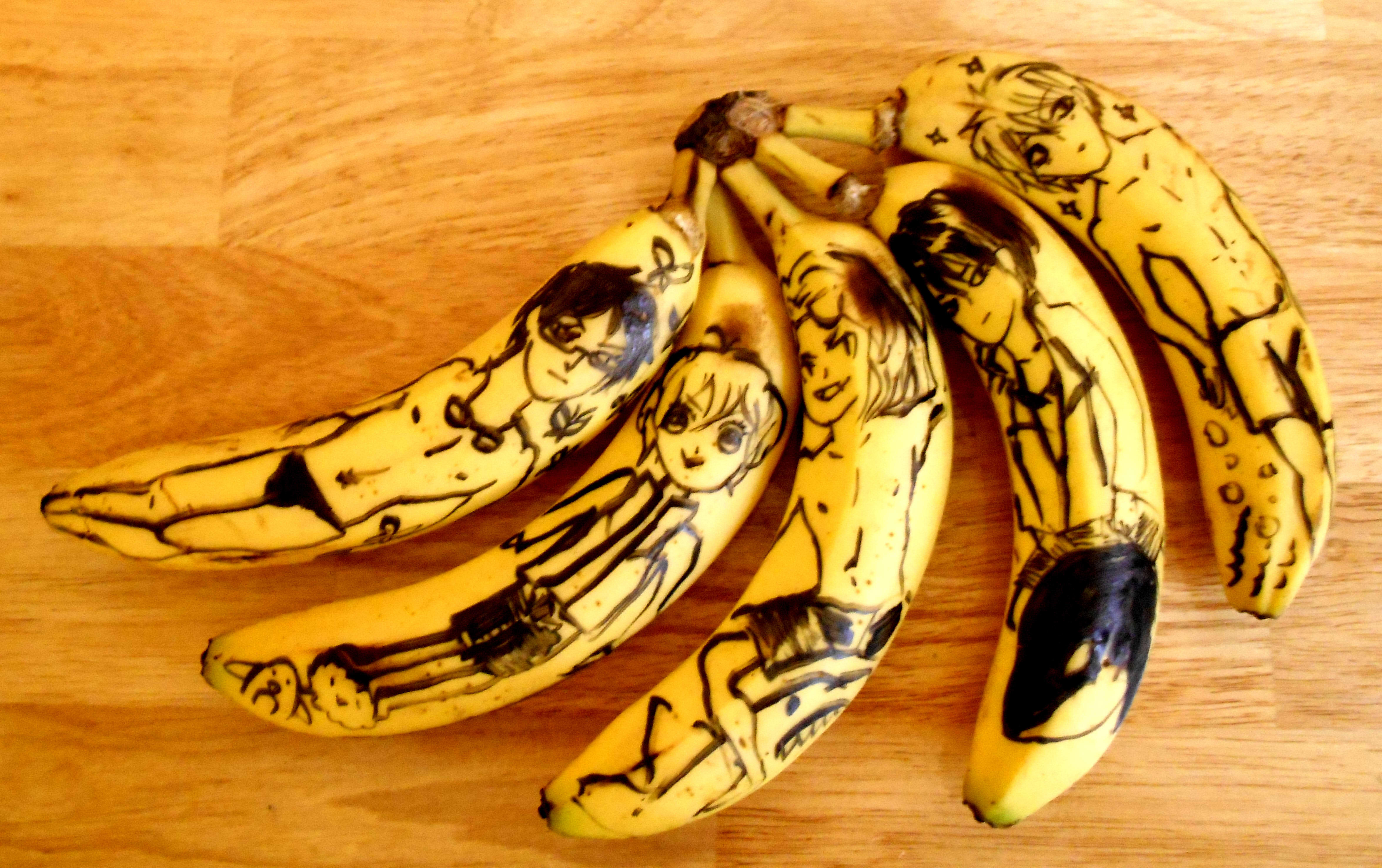 Iwatobi Swim Bananas by elle | Free! | Know Your Meme