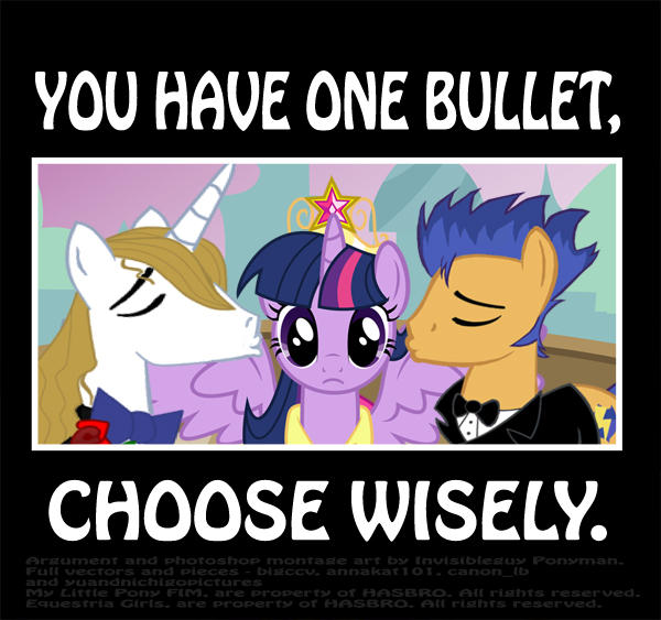 Just one bullet... | My Little Pony: Friendship is Magic | Know Your Meme