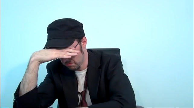 Nostalgia Critic's facepalm | Doug Walker | Know Your Meme