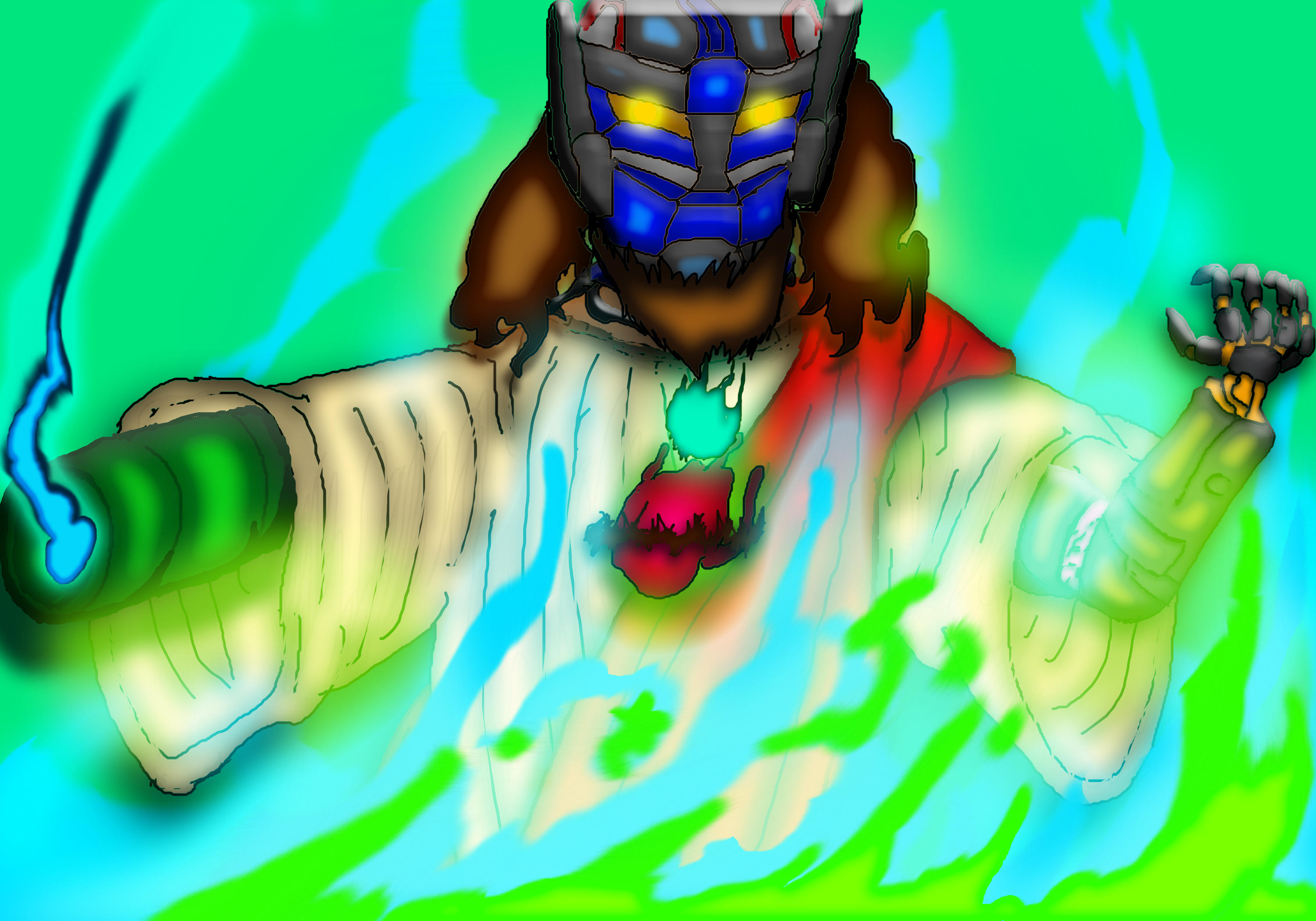 The Legend Will Trend Again | Super Robo Jesus | Know Your Meme