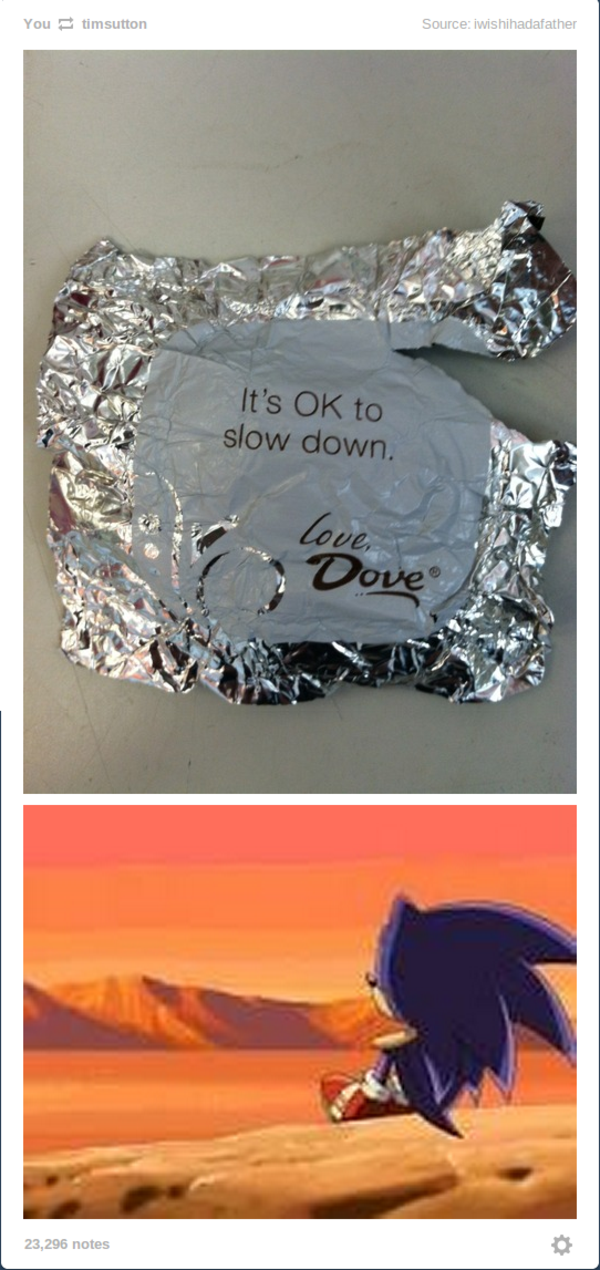 Too Fast? | Sonic the Hedgehog | Know Your Meme