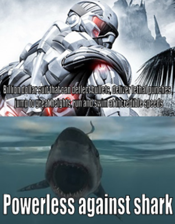 Crysis logic | Video Game Logic | Know Your Meme