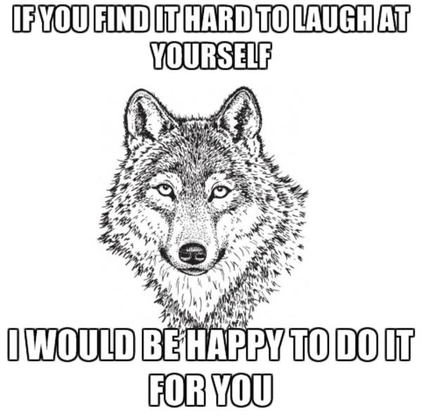 Sarcastic Wolf | Sarcastic Wolf | Know Your Meme