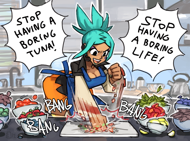 Cerebella In Commercial Skullgirls Know Your Meme