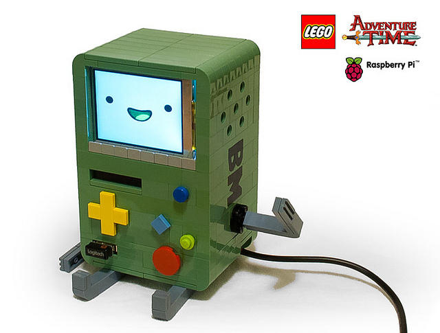 LEGO BMO with Raspberry Pi comuter | Adventure Time | Know Your Meme