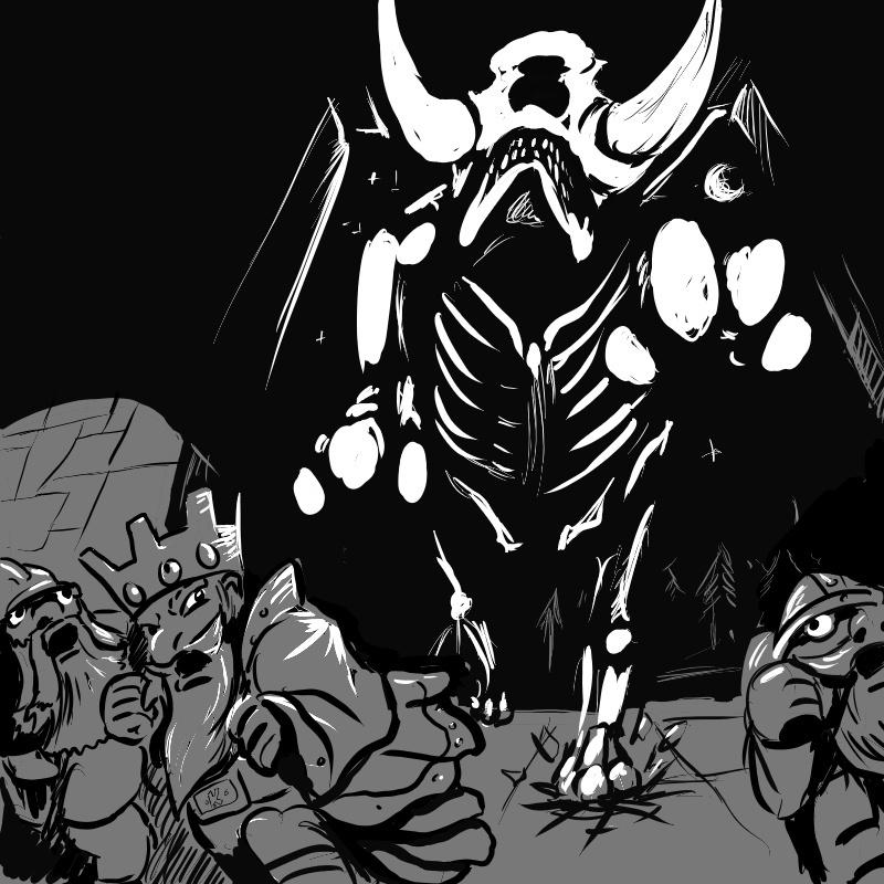 The Dreaded Skelephant | Dwarf Fortress | Know Your Meme