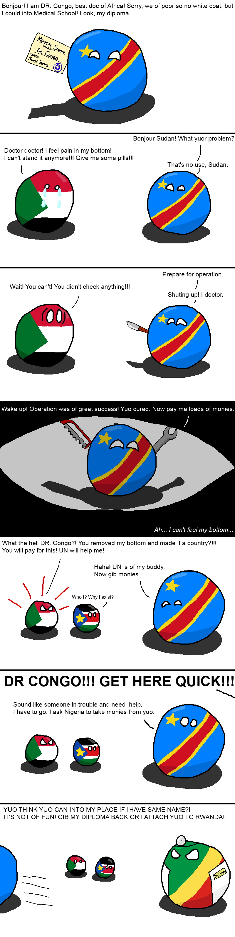 Dr. Congo | Polandball | Know Your Meme