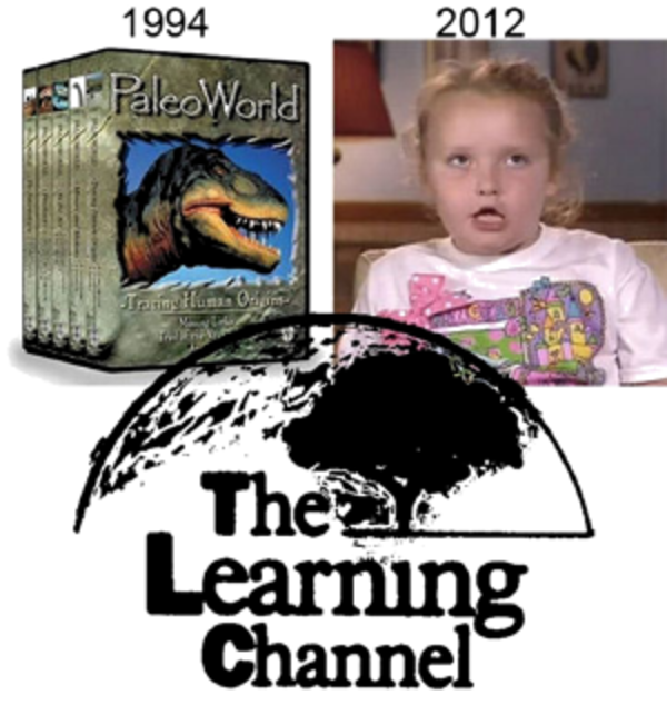 TLC The "Learning" Channel Then and Now Network Decay | Cringe | Know ...