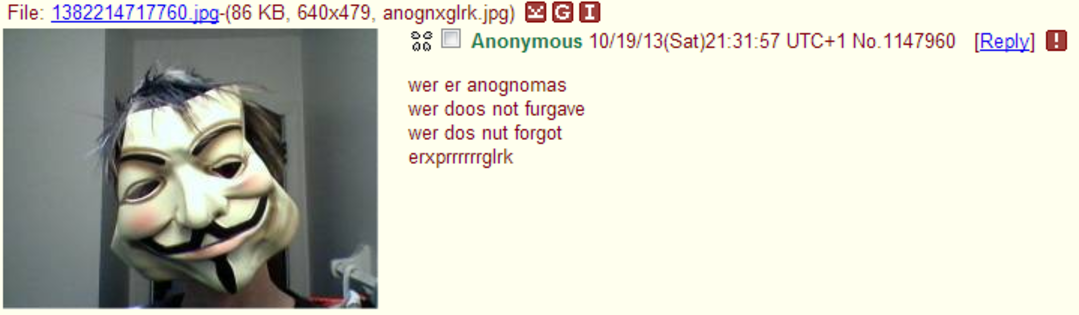[Image - 627085] | Anonymous | Know Your Meme