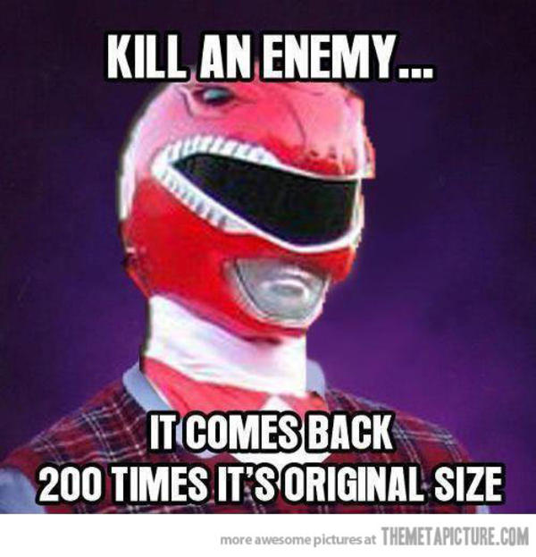 Unlucky Red | Power Rangers | Know Your Meme