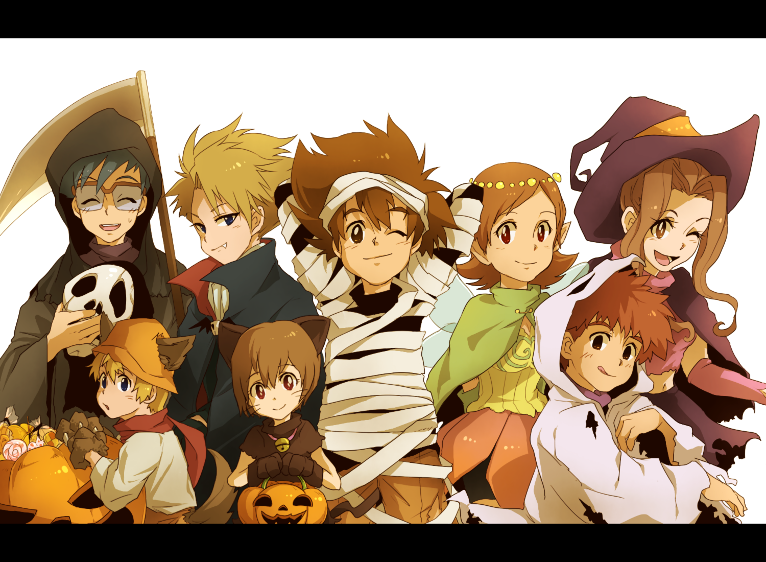 The Cast of Digimon Adventure | Halloween | Know Your Meme