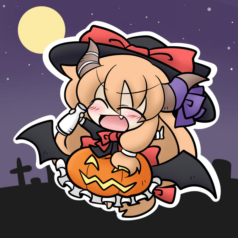 Suika Ibuki | Halloween | Know Your Meme