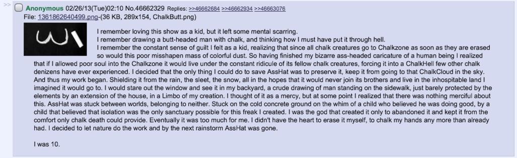 /co/ talks about Chalkzone | ChalkZone | Know Your Meme