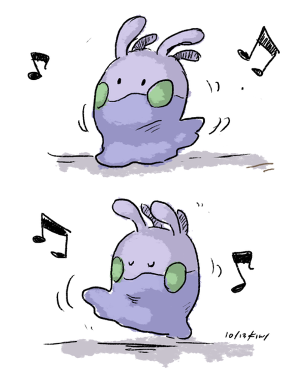 Groovin' Goomy | Goomy | Know Your Meme