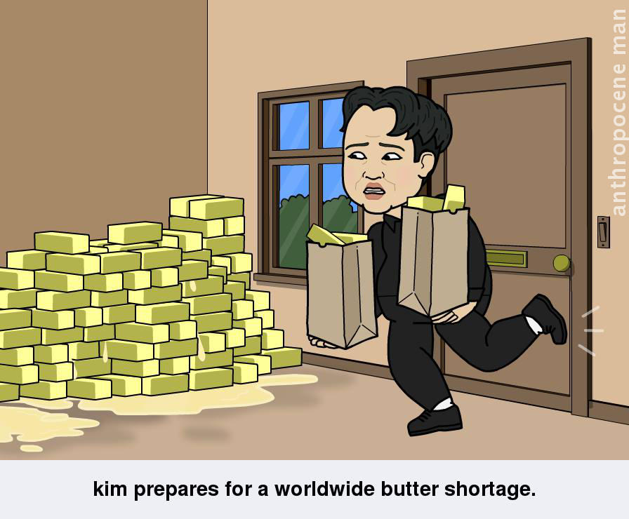 worlwide butter shortage | Bitstrips / Bitmoji | Know Your Meme