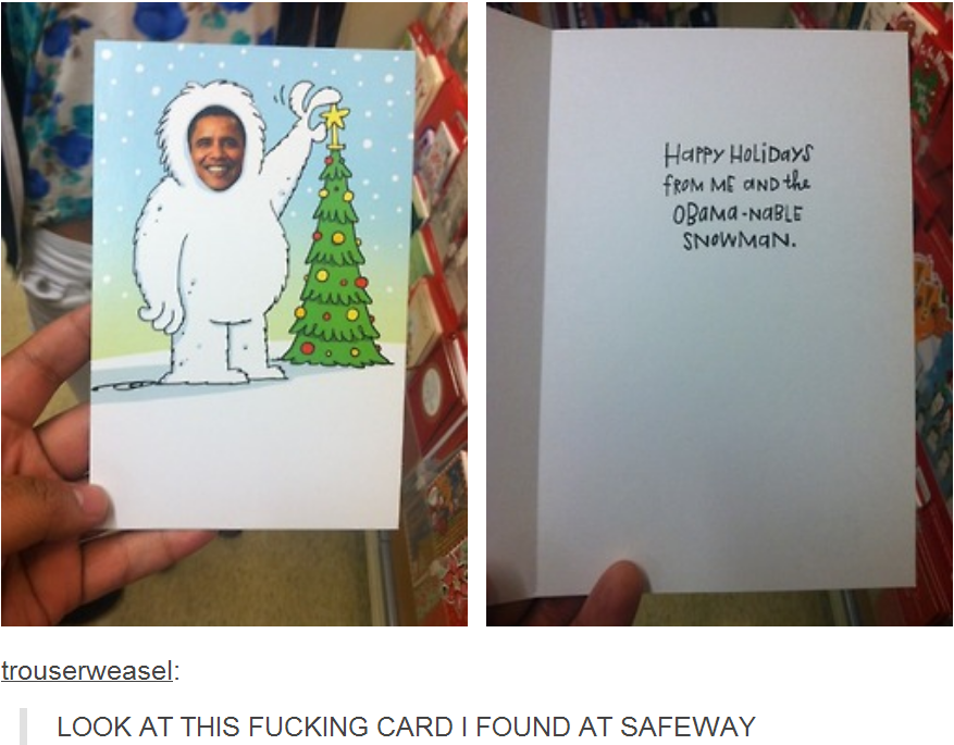 obama-nable snowman | Tumblr | Know Your Meme