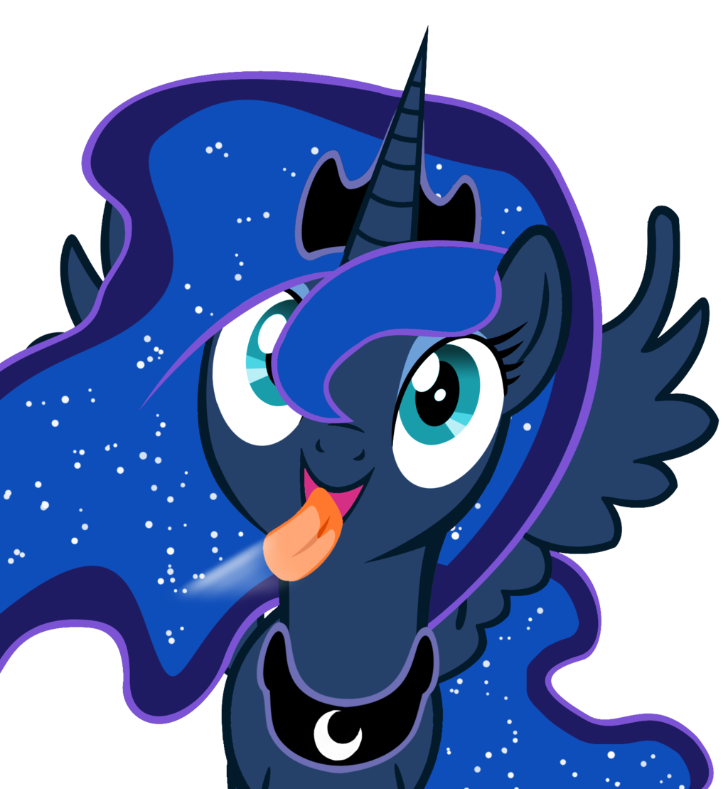 Luna licking the screen | My Little Pony: Friendship is Magic | Know ...