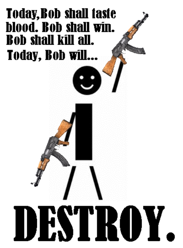 DESTROY. | This is Bob | Know Your Meme
