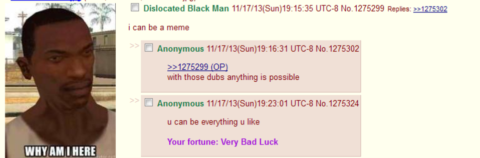 proof | Dislocated Black Man | Know Your Meme