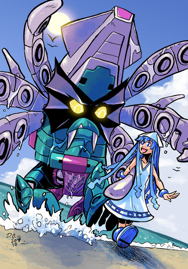 Squid Girls New Friend | Transformers | Know Your Meme
