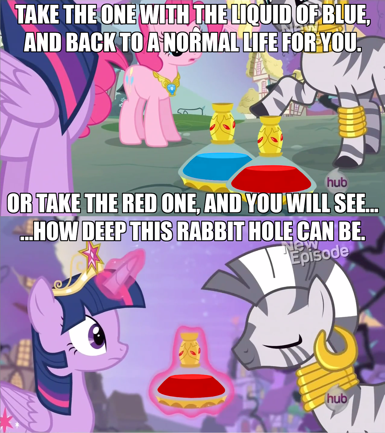 Red or Blue | My Little Pony: Friendship is Magic | Know Your Meme