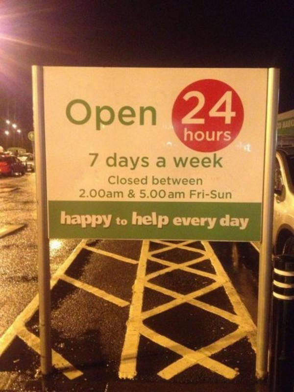 Do You Know What 24 7 Means You Had One Job Know Your Meme