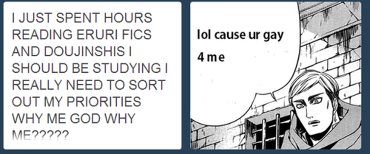 Eruri problems | Tumblr | Know Your Meme