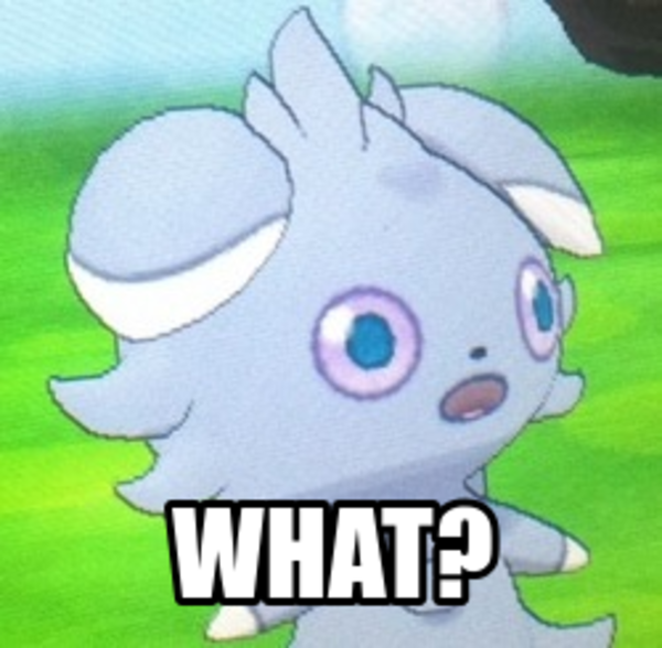 WHAT? | Espurr's Stare | Know Your Meme