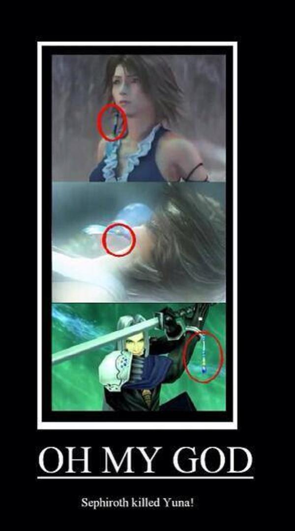 Sephiroth Killed Yuna | Final Fantasy | Know Your Meme