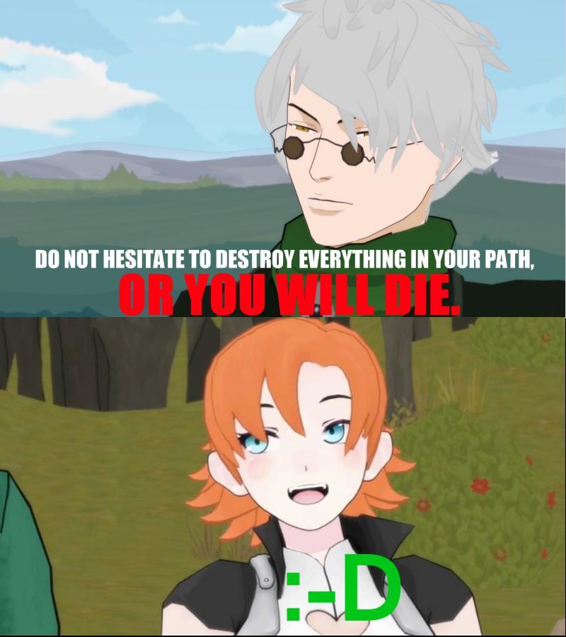 Nora the Merciless | RWBY | Know Your Meme