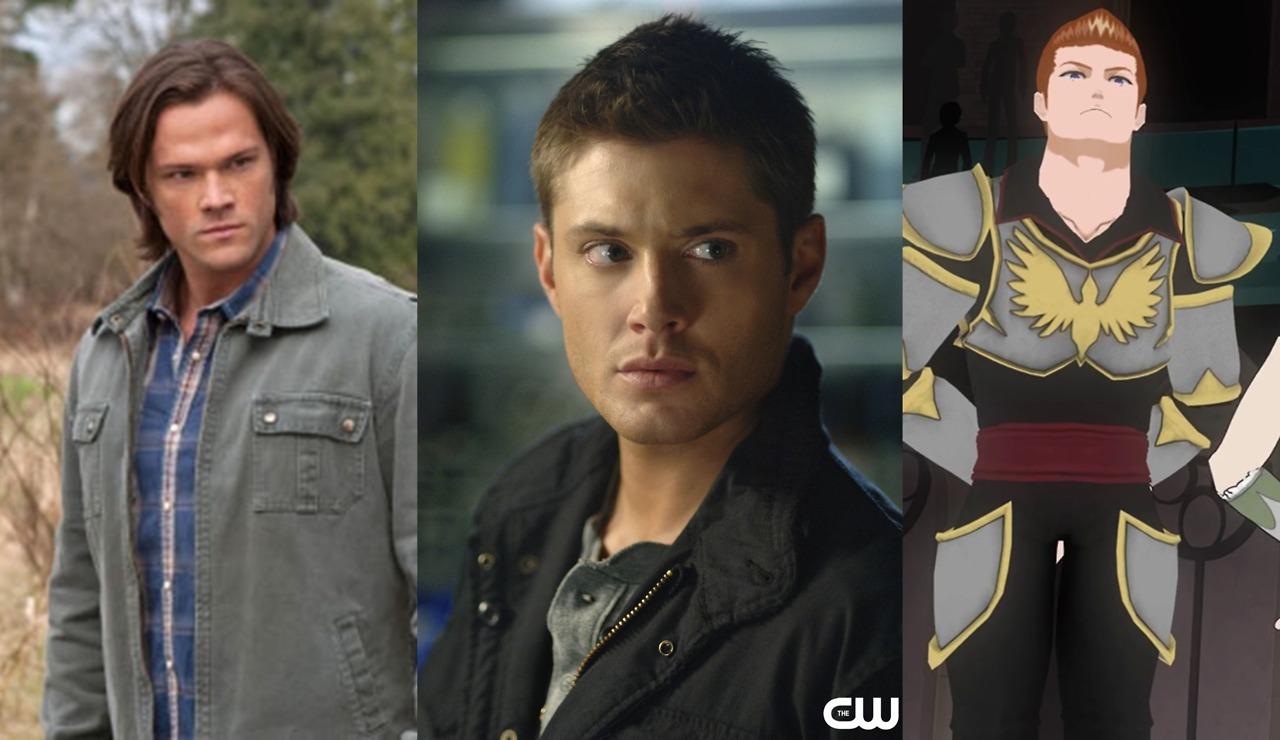 Sam, Dean, and Cardin Winchester. | RWBY | Know Your Meme
