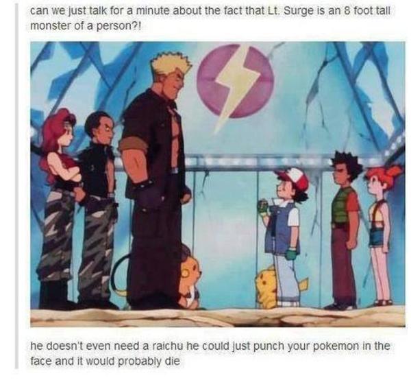 surely it will make his gym leader job easier | Pokémon | Know Your Meme