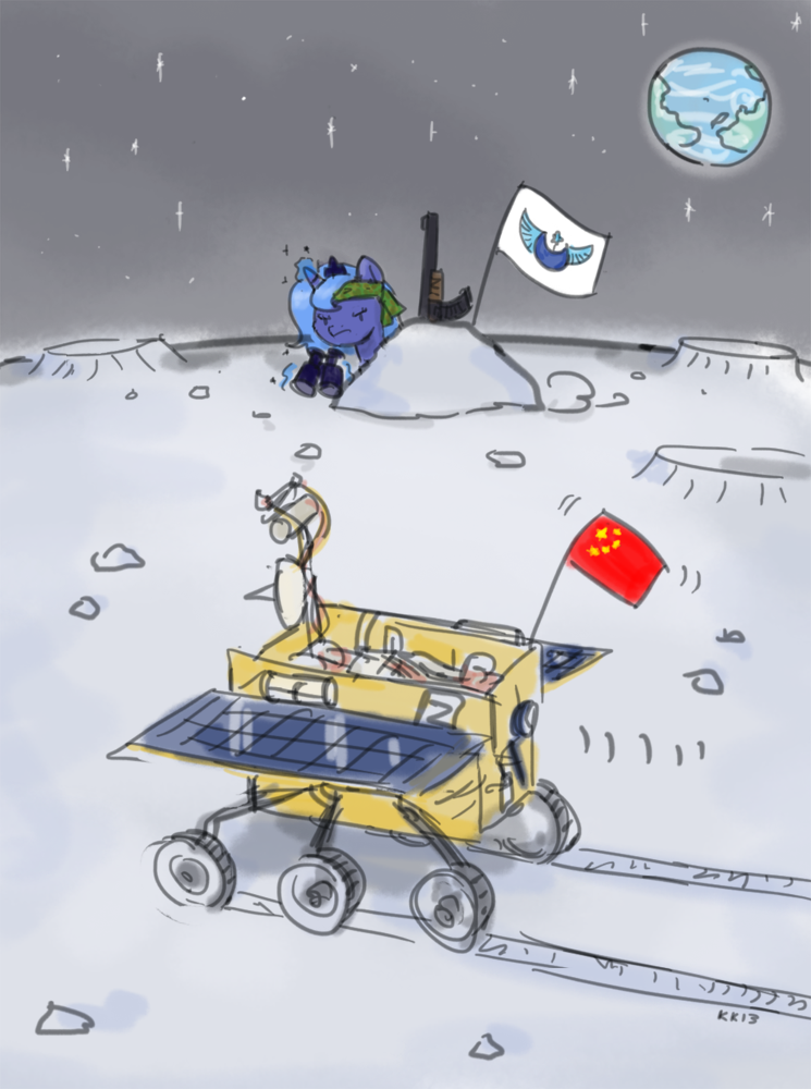 Apparently, Luna's having a little bit of a Cold War with China. | My ...