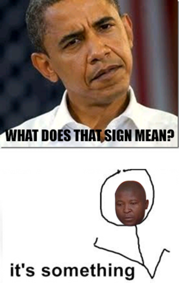 Sign Language | It's Something | Know Your Meme