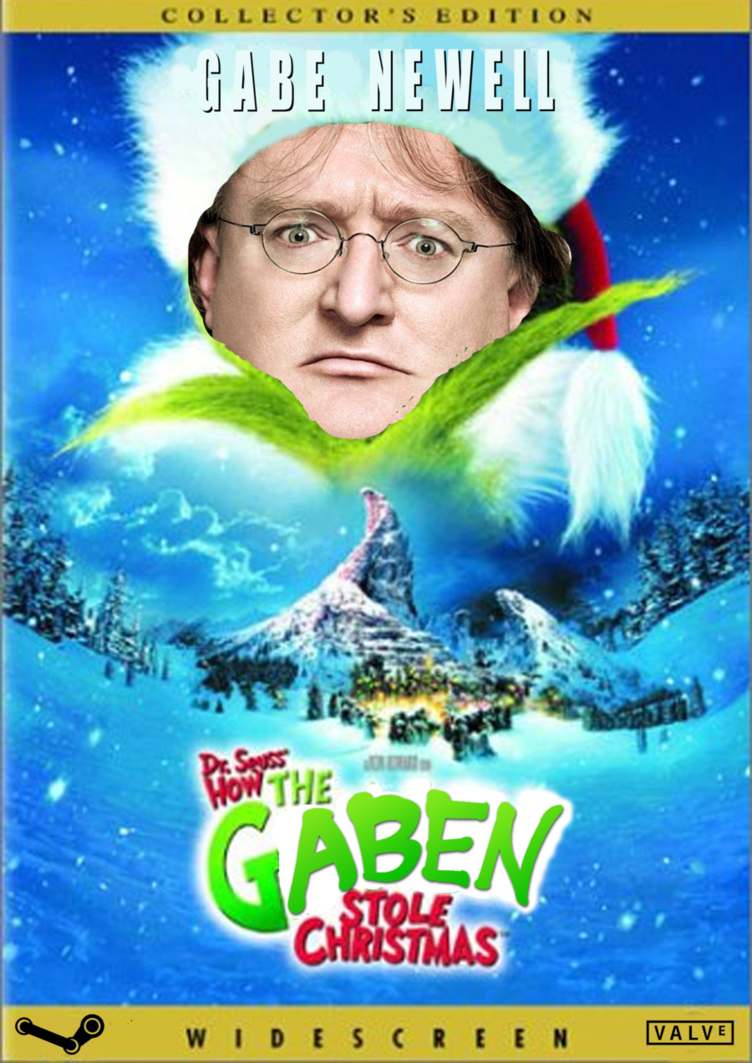 How The Gaben Stole Christmas | Gabe Newell | Know Your Meme