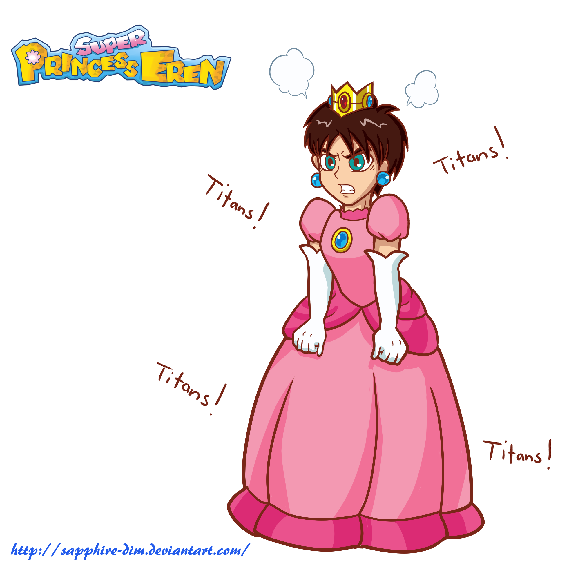 Super Princess Eren | Attack on Titan / Shingeki No Kyojin | Know Your Meme