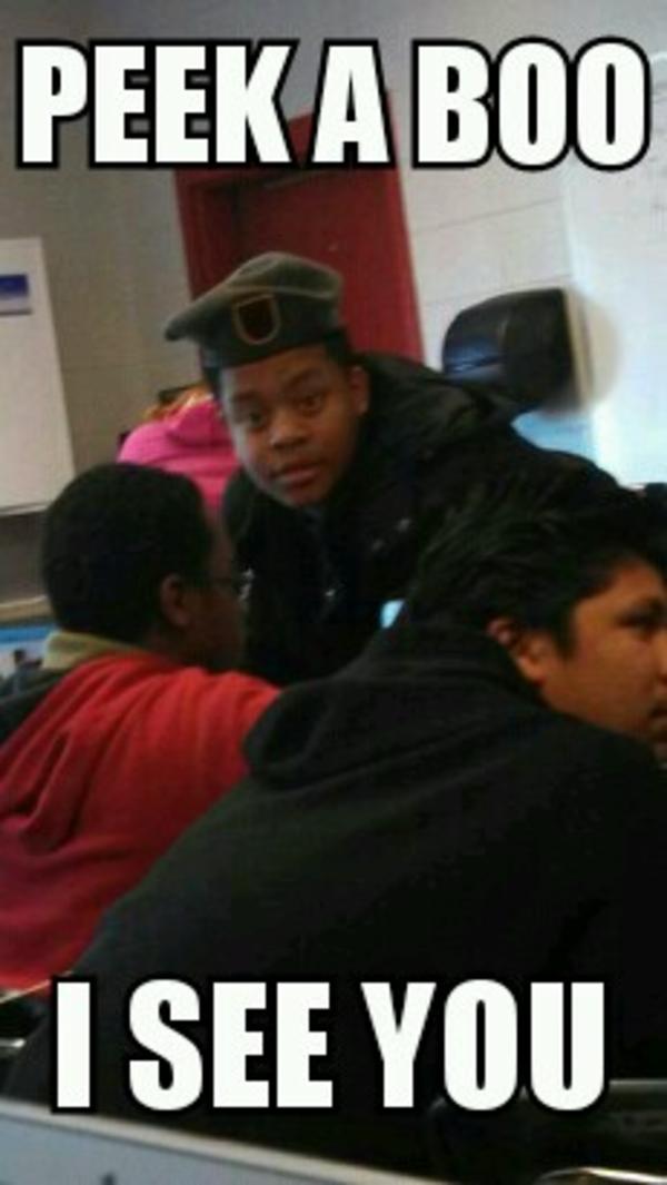 Peek a boo | Know Your Meme