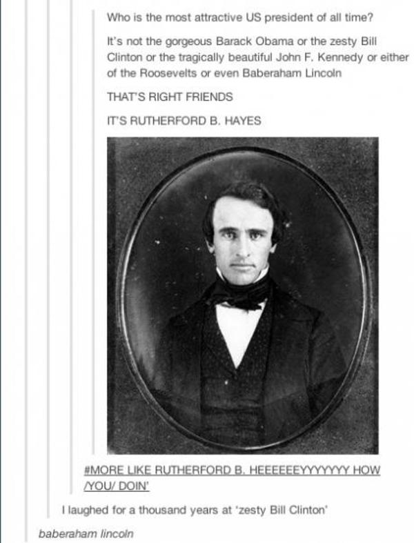 Rutherford B. Heyyyyy | History Fandom | Know Your Meme