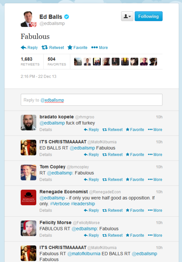 Ed Balls does it again | Ed Balls | Know Your Meme