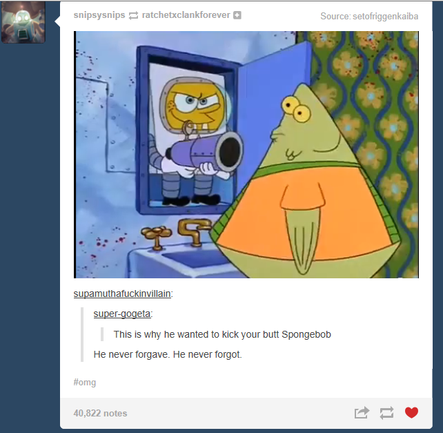 He never forgot... | Tumblr | Know Your Meme