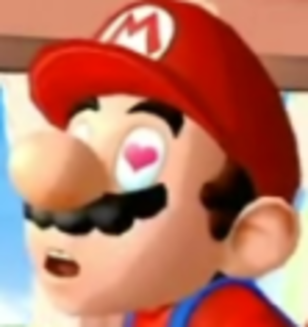 Mario's face when Peach give him his "reward". | Reaction Images | Know ...