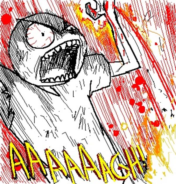 AAAAAAGH! | Reaction Images | Know Your Meme