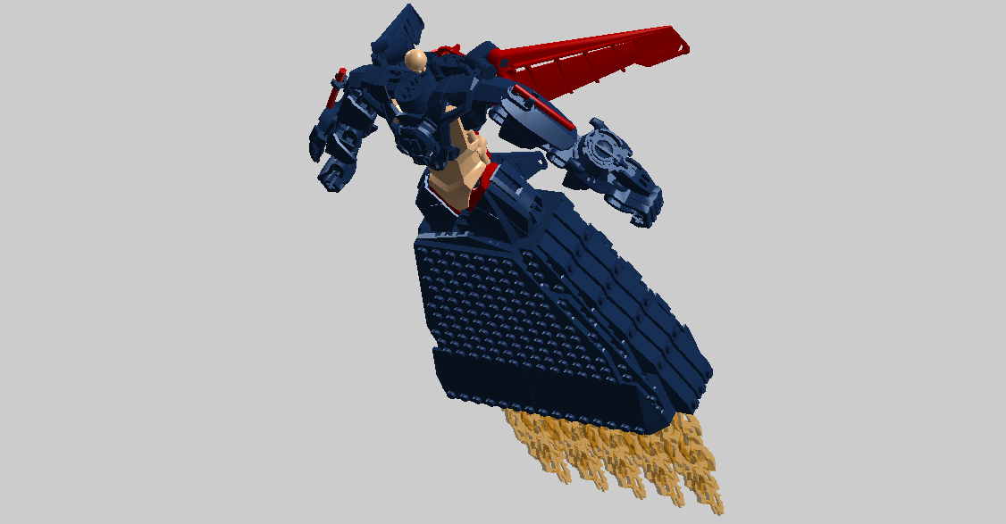 Lego Digital Designer - Kamui Senketsu Shippu | Kill la Kill | Know ...