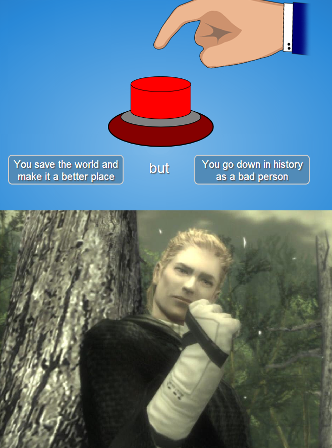 Will you press the button? | Metal Gear Solid 3: Snake Eater | Know ...