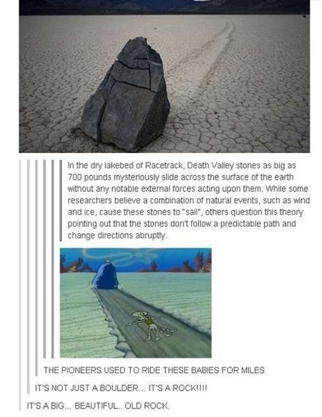 It's A Rock | SpongeBob and Squidward’s Boulder Parodies | Know Your Meme